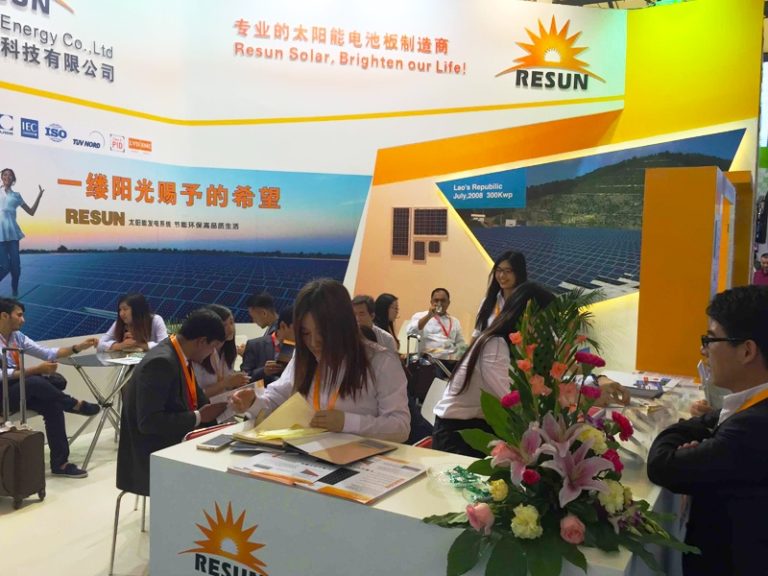 Resun Booth Image at SNEC 2016 (International Solar Pv Conference ...